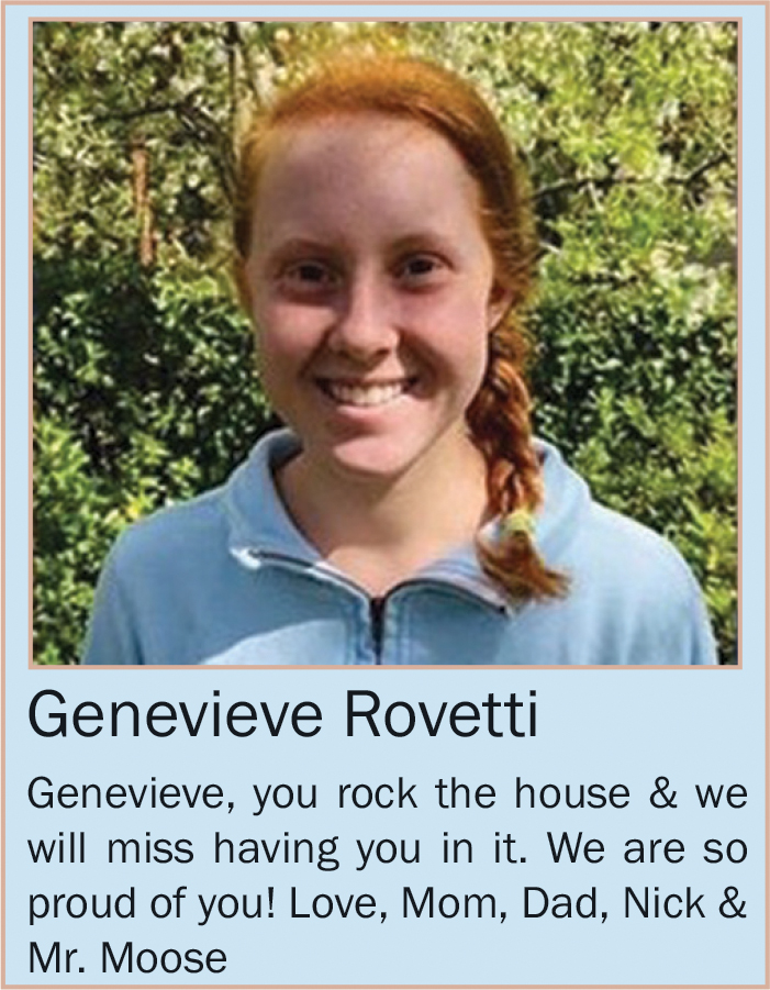 Genevieve Rovetti June 2020 | The Orinda News